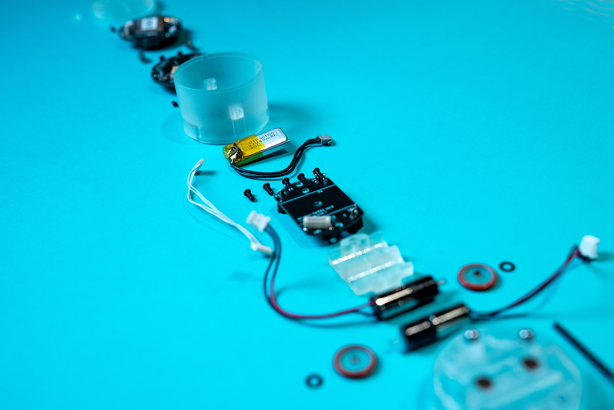 maru: a miniature-sized wheeled robot for swarm robotics research