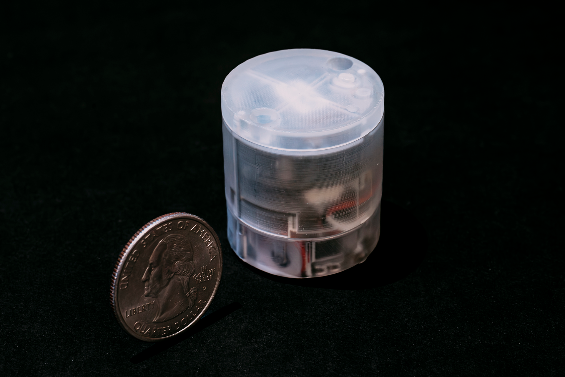 maru: a miniature-sized wheeled robot for swarm robotics research
