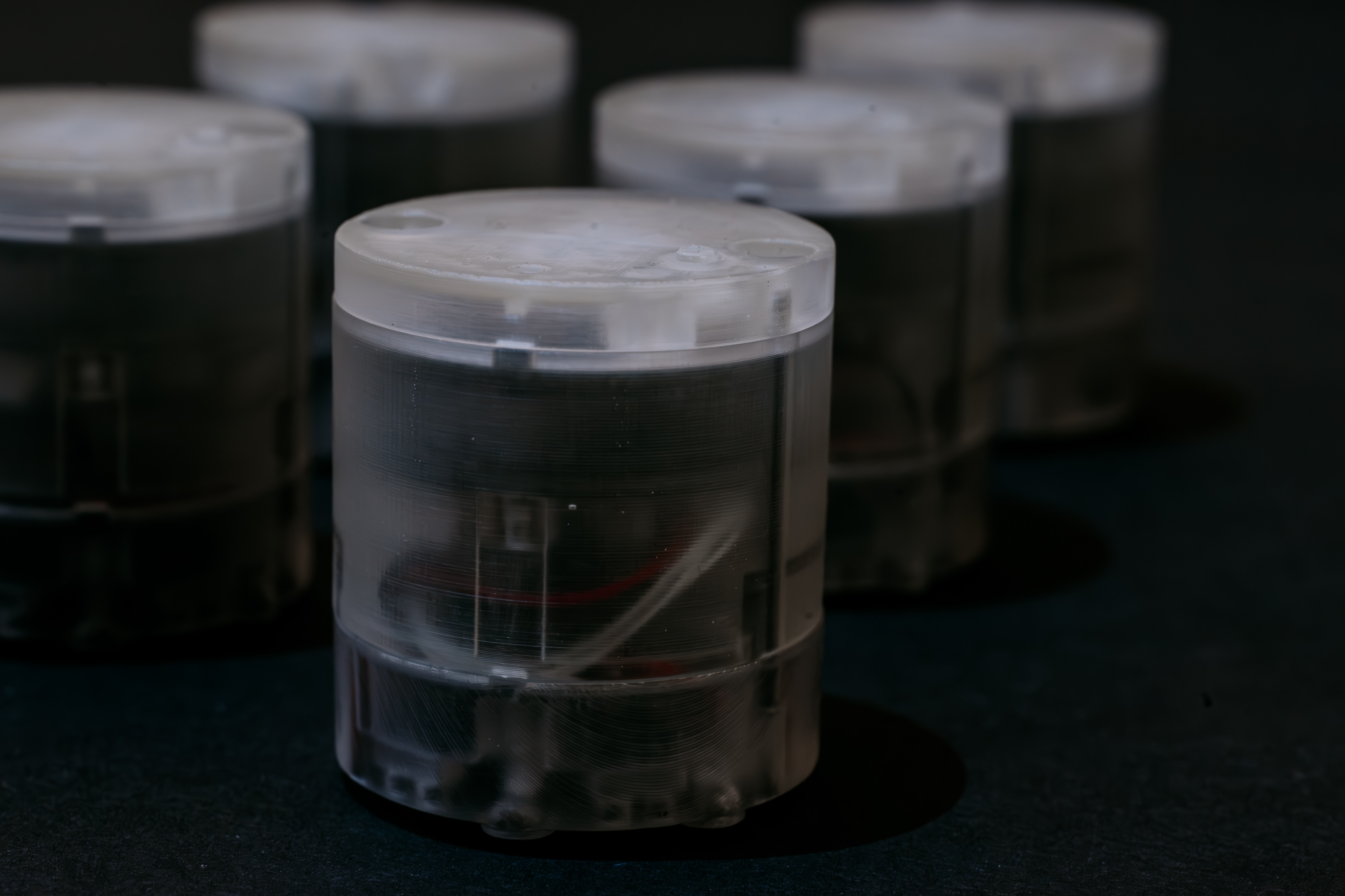 maru: a miniature-sized wheeled robot for swarm robotics research